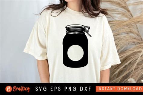 Jam Jar Svg Design Graphic By Allisonsuns · Creative Fabrica