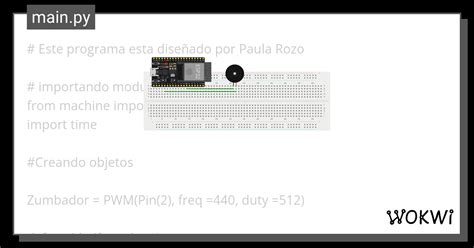 PWM Con Buzzer Wokwi ESP32 STM32 Arduino Simulator