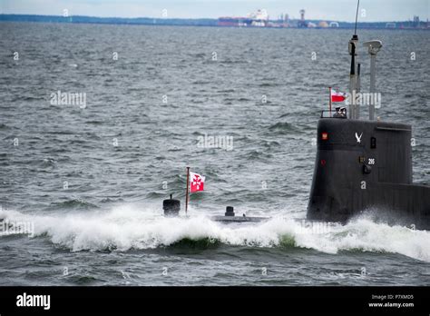 Polish Kobben Class Submarine Orp Sep 295 Former Norwegian S 306