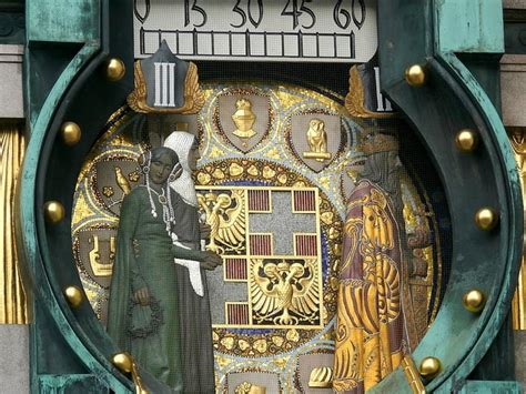 Anker Uhr Karl D Grosse Herzog Leopold Und Gemahlin Vienna Art