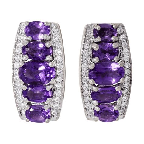 Amethyst Earrings Earrings From Shipton And Co Uk