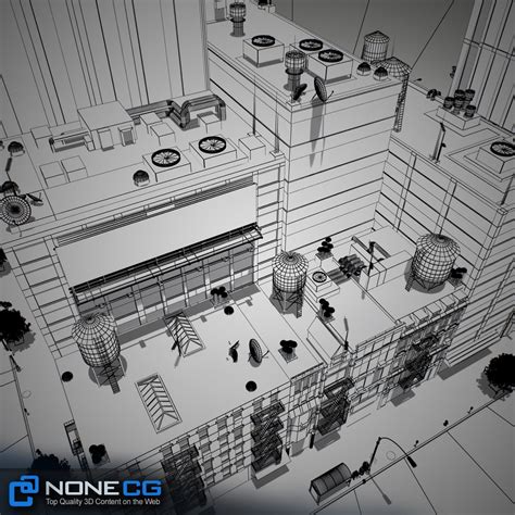 3d Nyc Block Set 3 V2 Download And Buy 3d Profestionnal Models On