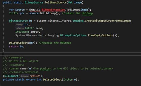 Wpf Example Not Up To Date With Current Version · Issue 327 · Emgucv