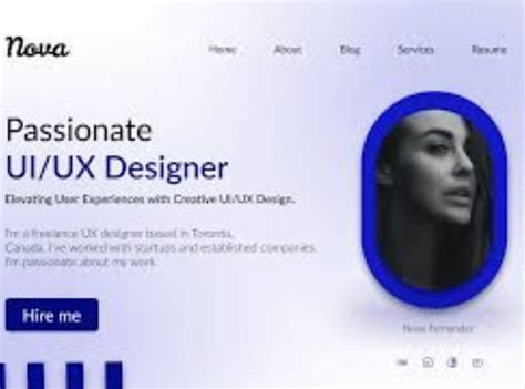 Figma Ui Ux Design Website Ui Ux Personal Portfolio Ui Ux Web Page