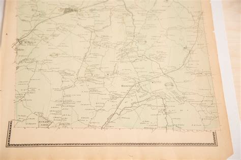 Antique Beers Bedford Ny Atlas Map