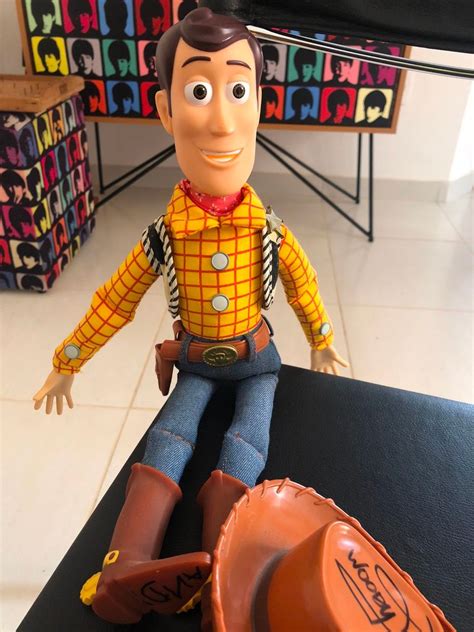 Boneco Woody Toy Story Original Disney Brinquedo Disney Usado Enjoei
