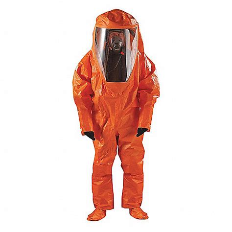 Microchem Traje Encapsulado Talla Xg Color Naranja Nivel A Material