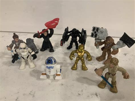 Hasbro Imaginext Star Wars Figures Lot Of Storm Trooper Han 55 Off