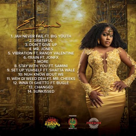 Etana Announces New Album Nectar Of The Gods Set For Release In July