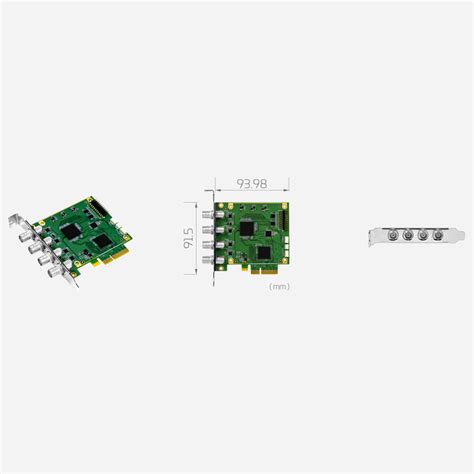 SC400N4 SDI PCIe 10 Bit Quad Channel 3G SDI Video Capture Card Things Embedded USA