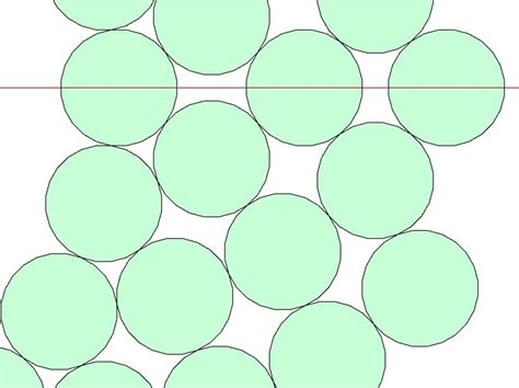 Determining The Diameter Of A Circle For An Array Of Circles Pro SketchUp Community