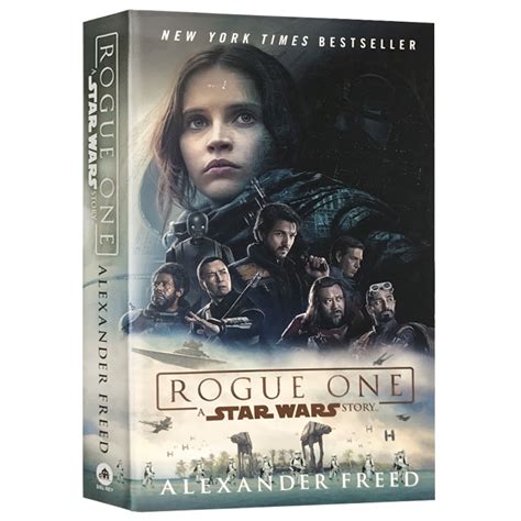 英文原版 Rogue One A Star Wars Story星球大战外传侠盗一号全英文版电影原著科幻小说银河帝国死星设计图正版进口英语书籍 虎窝淘