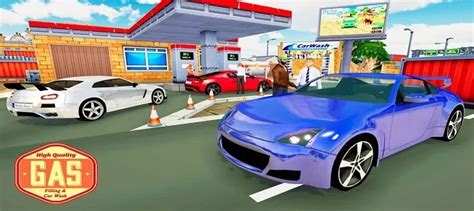 Modern Sports Car Wash Gas Station 64 Bit Source Code Unitysourcecodemarket