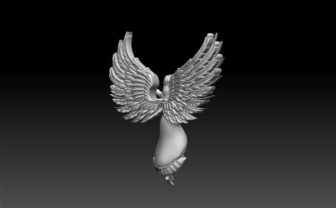 Stl File Angel 3d Print Model・3d Print Model To Download・cults