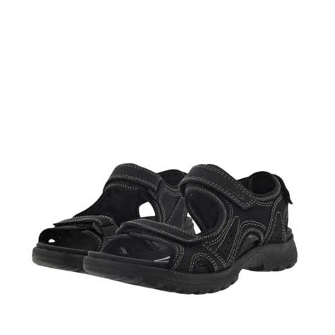 Ecco Onroads W sandal til dame i sort | velcro | Damkjær Sko