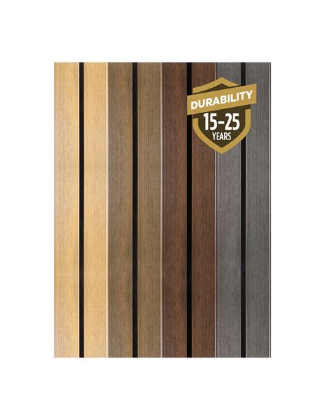 Bardage En Bois Composite Weo 60