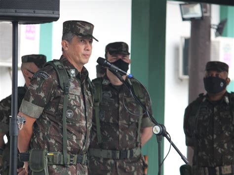 Visita Do Comandante Da Brigada De Infantaria Blindada