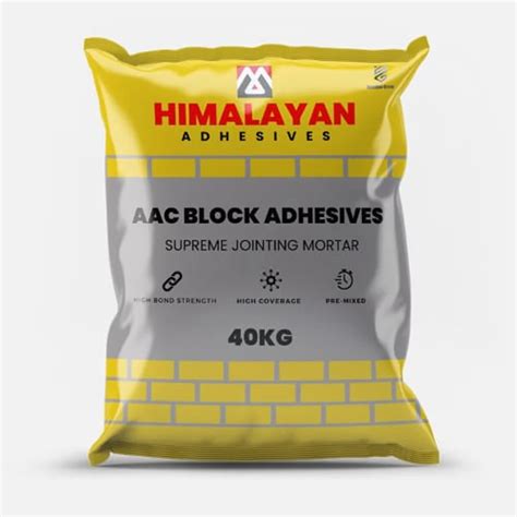 40kg Himalayan Aac Block Adhesive At ₹ 500 Bag Haldwani Id 20877458930