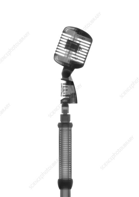 Microphone X Ray Stock Image F Science Photo Library