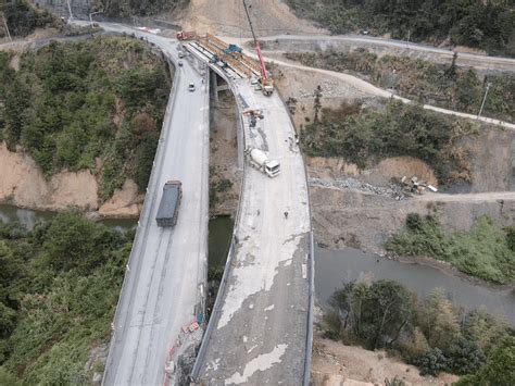 主体结构已完成，三明这座大桥预计元旦前通车改造公路鲤鱼
