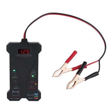 12 V Digital Vehicle Car Battery Tester Automotive Load Battery