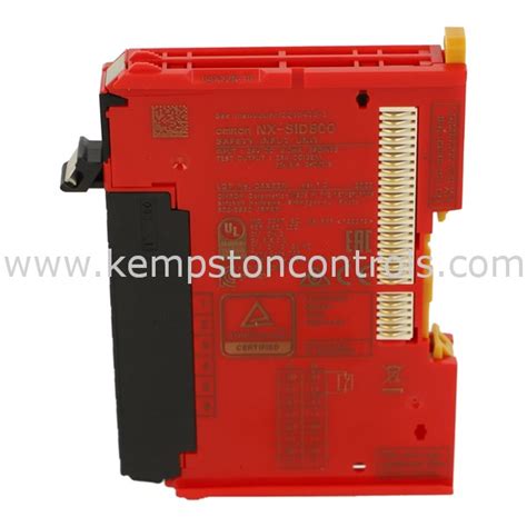 Omron Nx Sid800 Omron 8 Digital Safety Inputs Pnp 24 Vdc Screwless