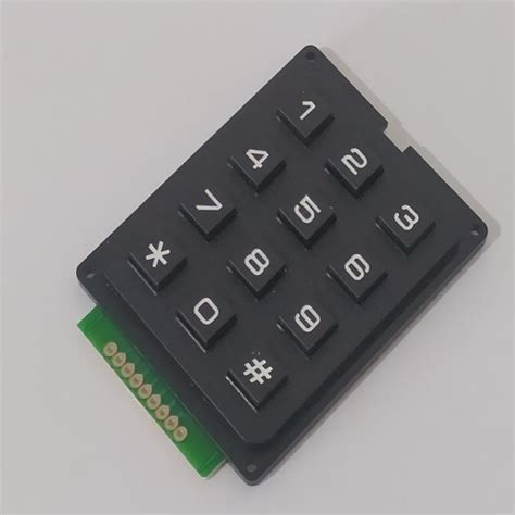 Teclado Matricial 3x4 P Arduino Esp32 Pic Raspberry Em Promoção