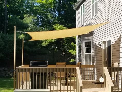 COLOURTREE 14 Ft X 20 Ft 190 GSM Turquoise Rectangle Sun Shade Sail
