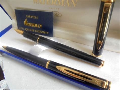WATERMAN MAESTRO SET Fountain Pen and Ball Point Pen Lacque - Etsy