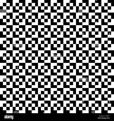 Checkered Abstract Pattern Seamlessly Repeatable Vector Illustration