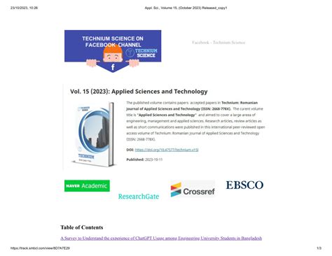 PDF Appl Sci Volume 15 October 2023 Released Copy1
