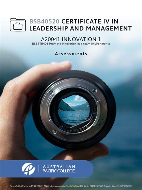 Innovation1 Assessments V1 0 Pdf Innovation Leadership