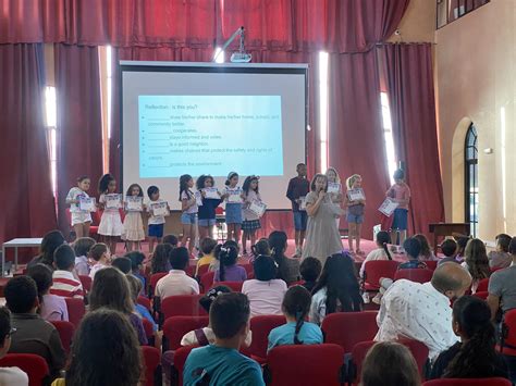 Lower School Students Weekly Assembly Asm