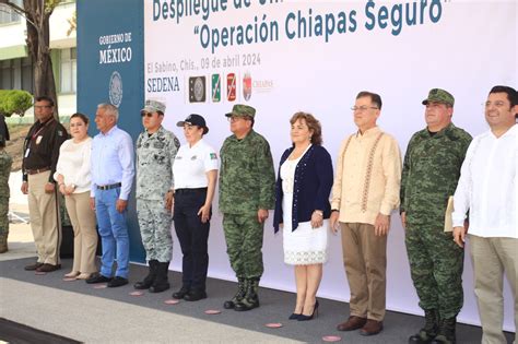 Refuerzan La Seguridad En Chiapas Ensalada De Grillos