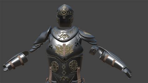 Armor D Model By Bryannuncira D Fa Sketchfab