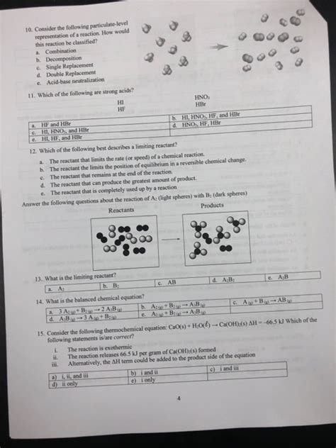 Solved Consider The Following Particulate Level Chegg