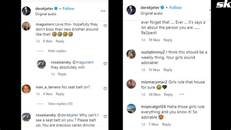 Derek Jeter Derek Jeters Daughters Win Fans Hearts With Girl Boss Attitude Girls Rule That