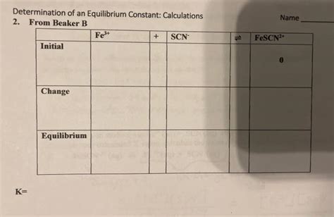 solved data tables and calculations standard solutions