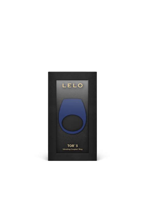 Tor 3 Vibrator Ring • Sex Toys For Couples • Lelo Darkest Fox