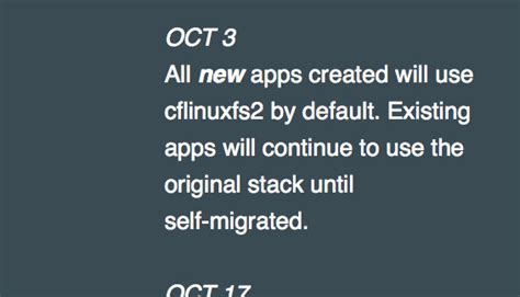 Action Recommended New Stack For Bluemix Apps