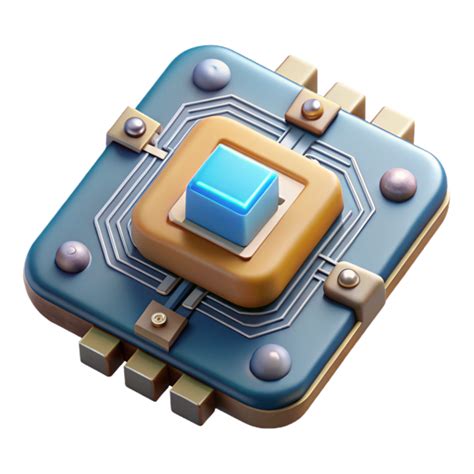 Serene Contemporary Quantum Teleportation Device Circuit Board Cutout Element Professional