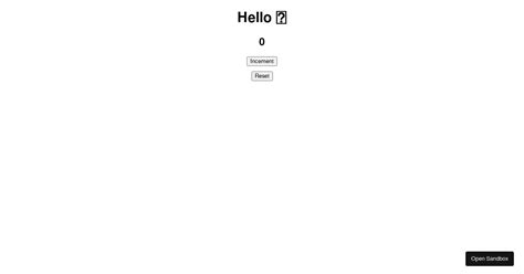 Random Counter Problem Statement Codesandbox