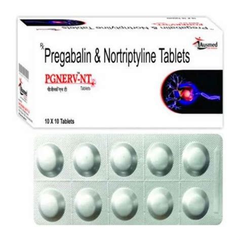 Pregabalin And Nortriptyline Tablets At ₹ 195 Box Nervite In Utraula Id 2854477356797