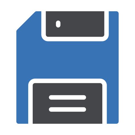 Save Generic Blue Icon