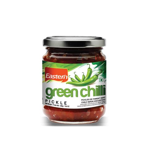 Eastern Condiments Green Chilli Pickles Eastern Condiments