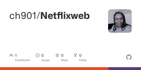 GitHub Ch Netflixweb