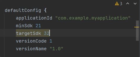 Can I Preset TargetSdk While Creating New Project In Android Studio Dolphin Stack Overflow