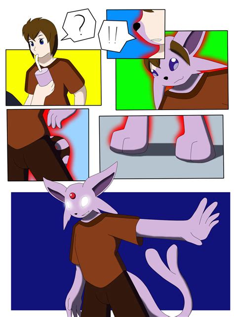 Anthro Espeon Tf By Avianine On Deviantart