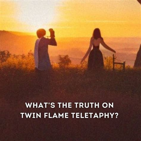 How Telepathy Works Between Twin Flames Twin Flames Universe Twin