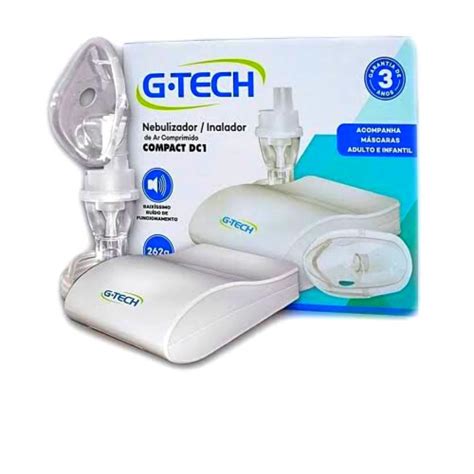 Nebulizador De Ar Comprimido G Tech Modelo Compact DC1 G Tech Shopee
